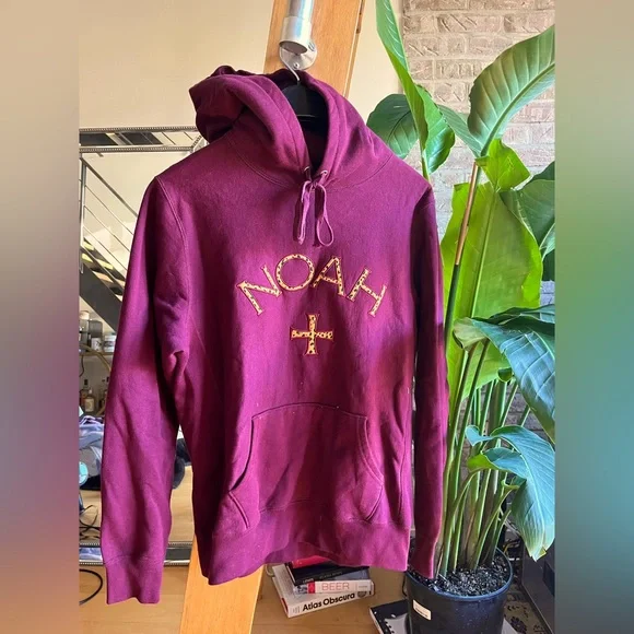 ① NOAH NYC CORE LOGO HOODIE ノア コアロゴフーディー（Noah NYC Black Logo Hoodie Noah NYC）